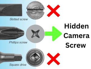 How to tell if a screw is a hidden camera (Full Guide) - fixdab